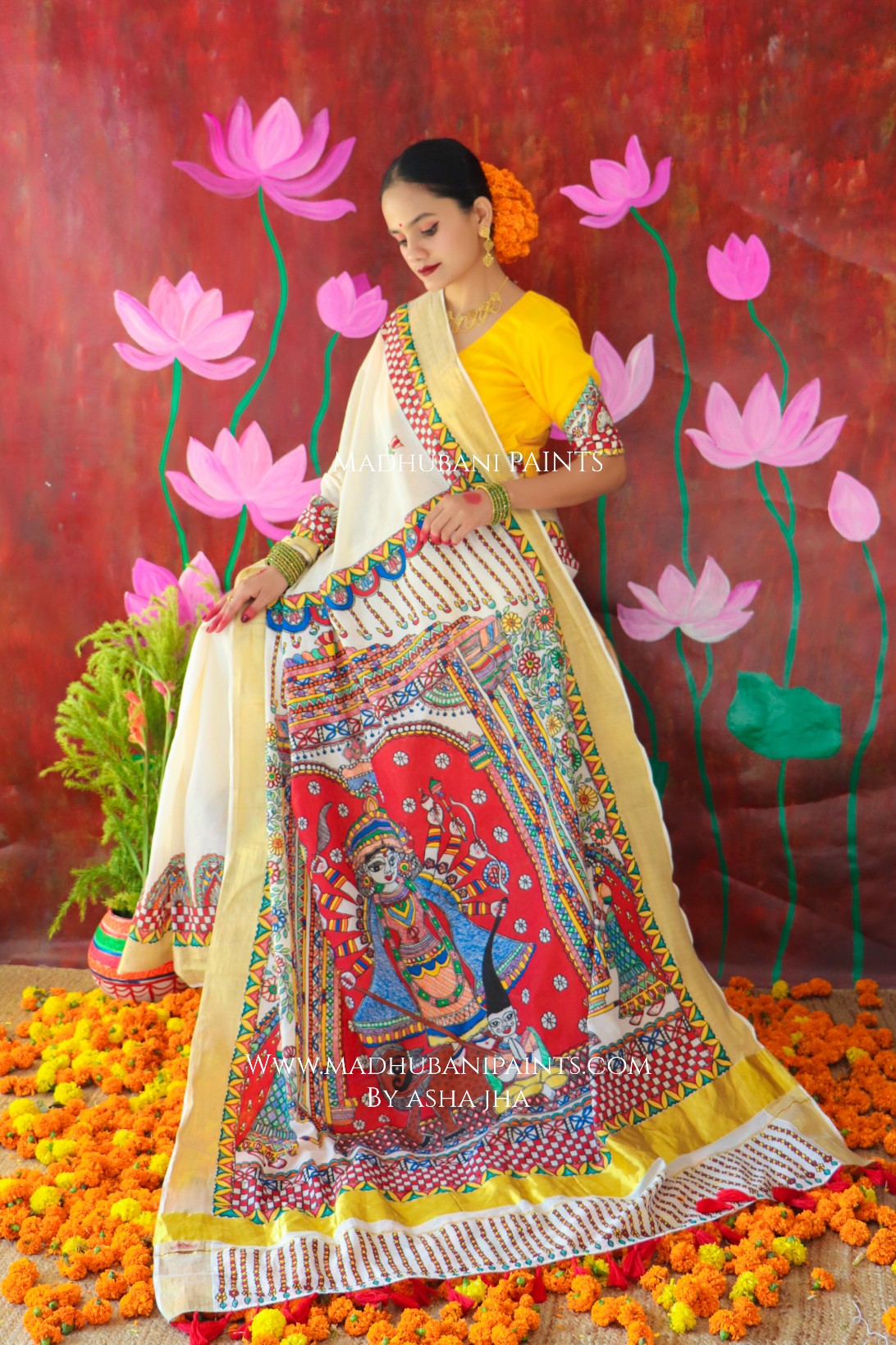 Durga collection – Page 3 – MADHUBANI PAINTS BY ASHA JHA
