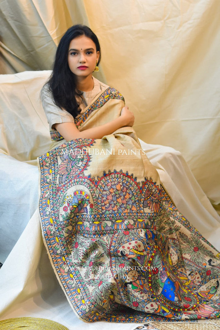 Saree – Page 2 – MADHUBANI PAINTS BY ASHA JHA